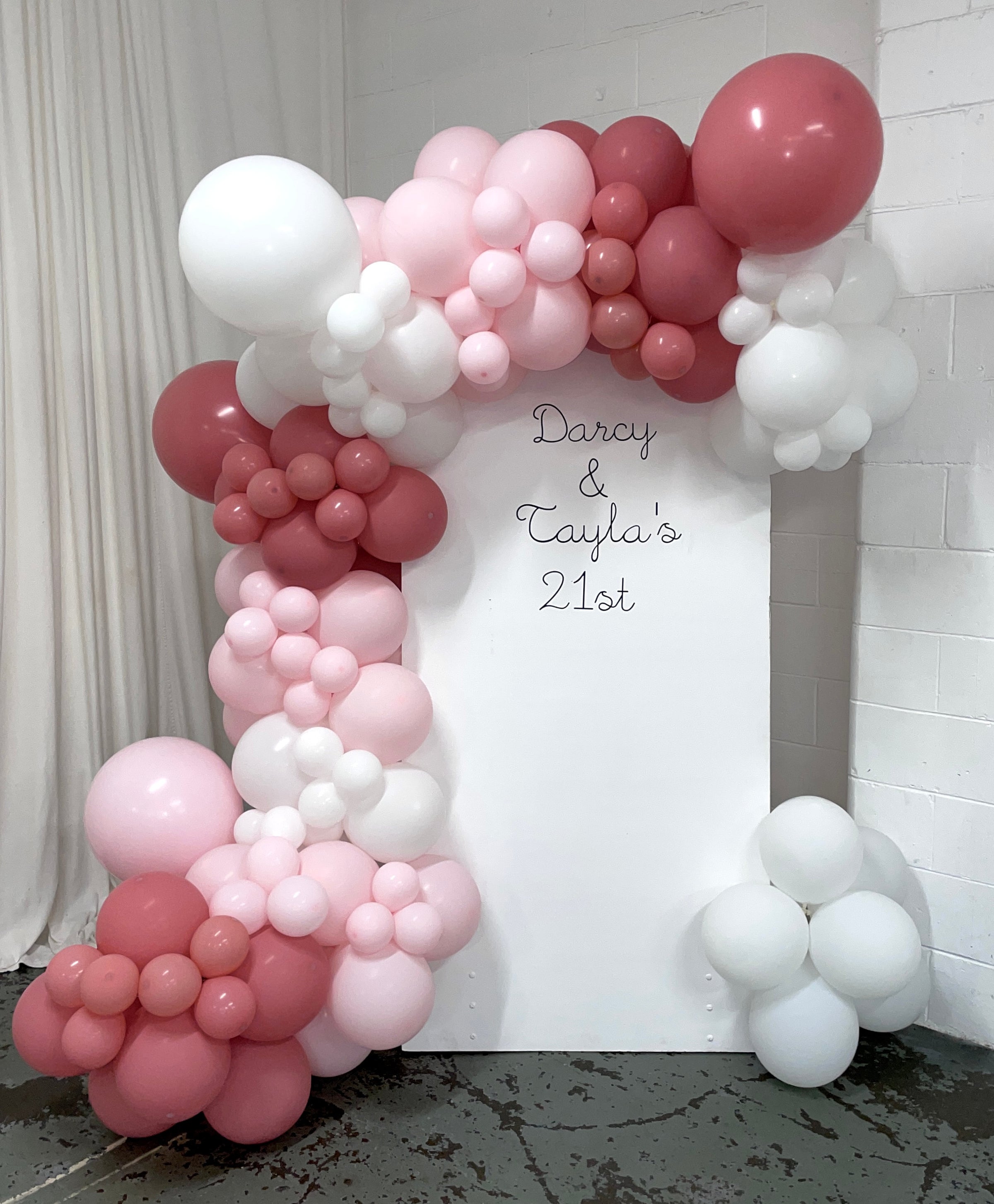 Balloon Garland & Arch Backdrop Package | Jazzed Up Events