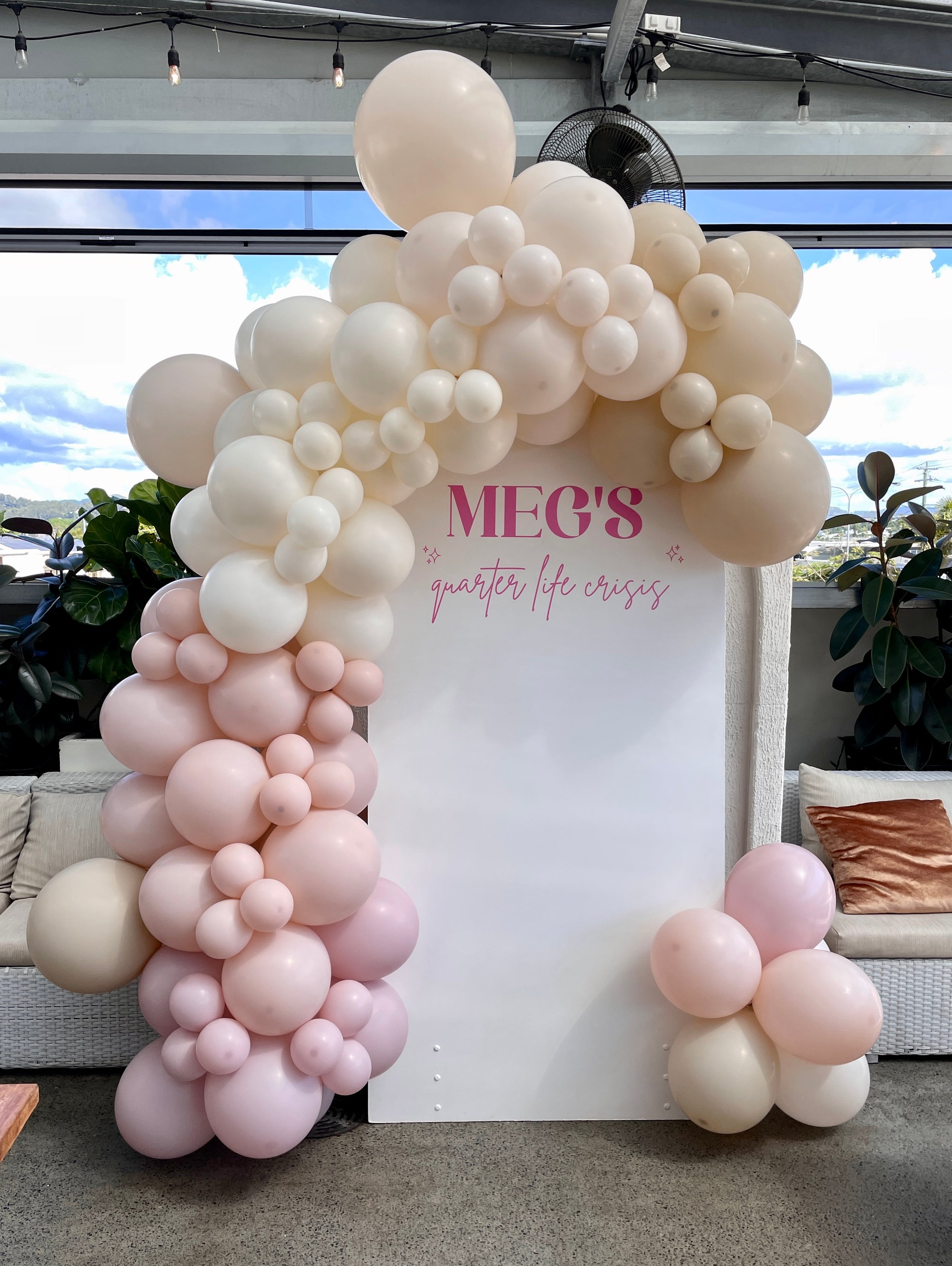 Balloon Garland & Arch Backdrop Package | Jazzed Up Events